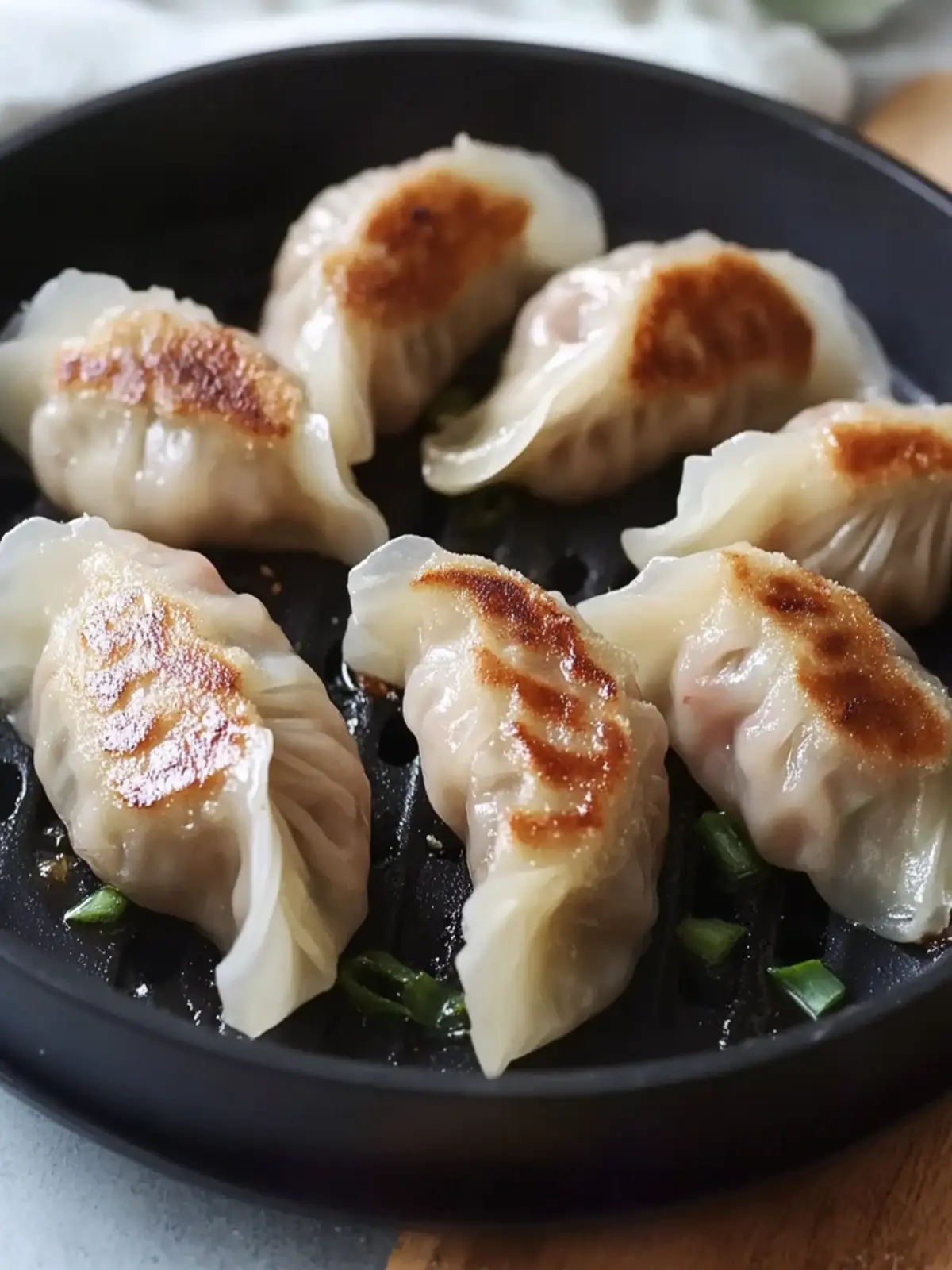 Irresistible Japanese Pork and Cabbage Dumplings (Gyoza)